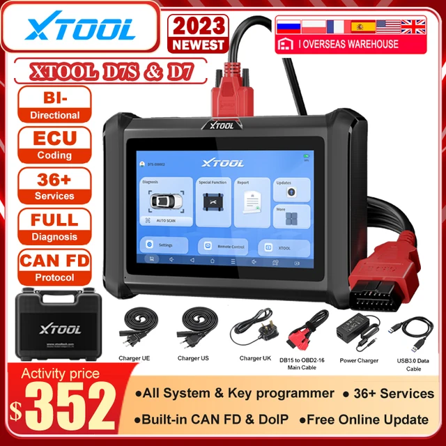 [Recommended product] The XTOOL D7S: The Ultimate Diagnostic and ECU ...
