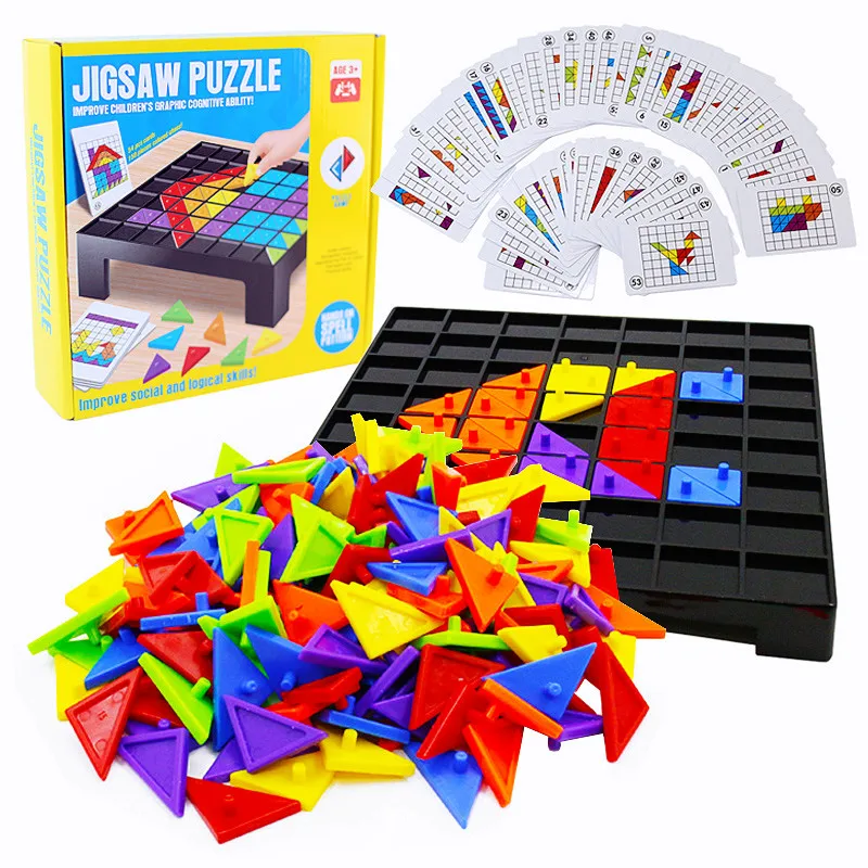 Colorful-Matching-Board-Game-Children-Toys-Montessori-Color-Cognition ...