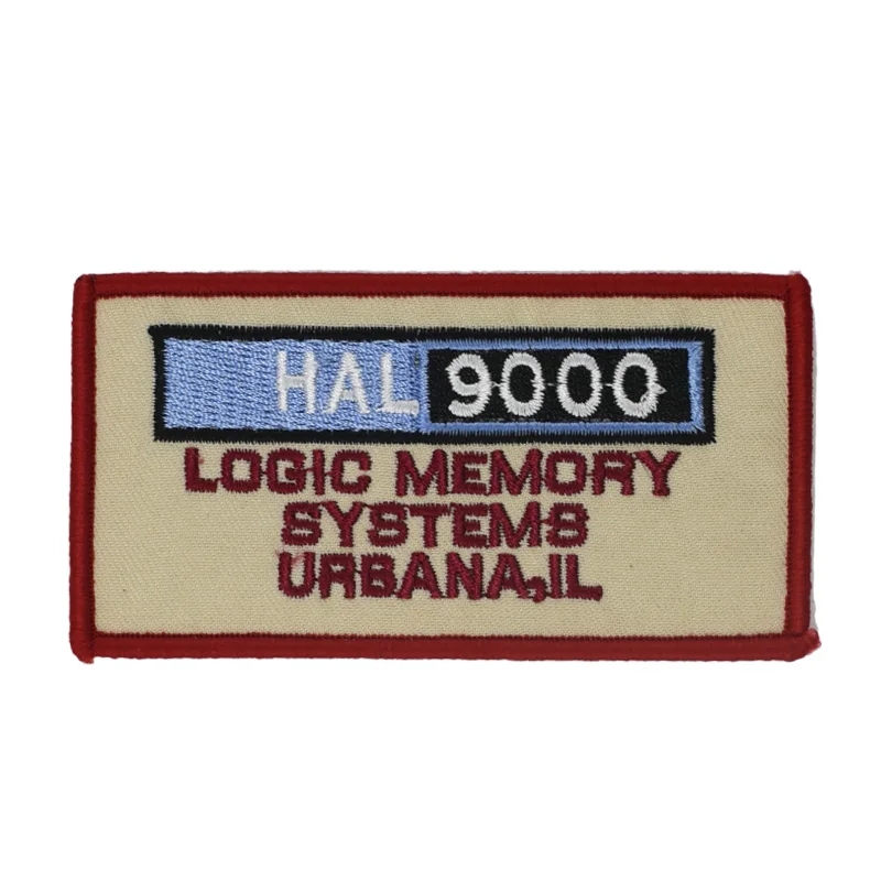 2001 A SPACE ODYSSEY HAL 9000 Logo TV Movie Series Costume applique sew ...