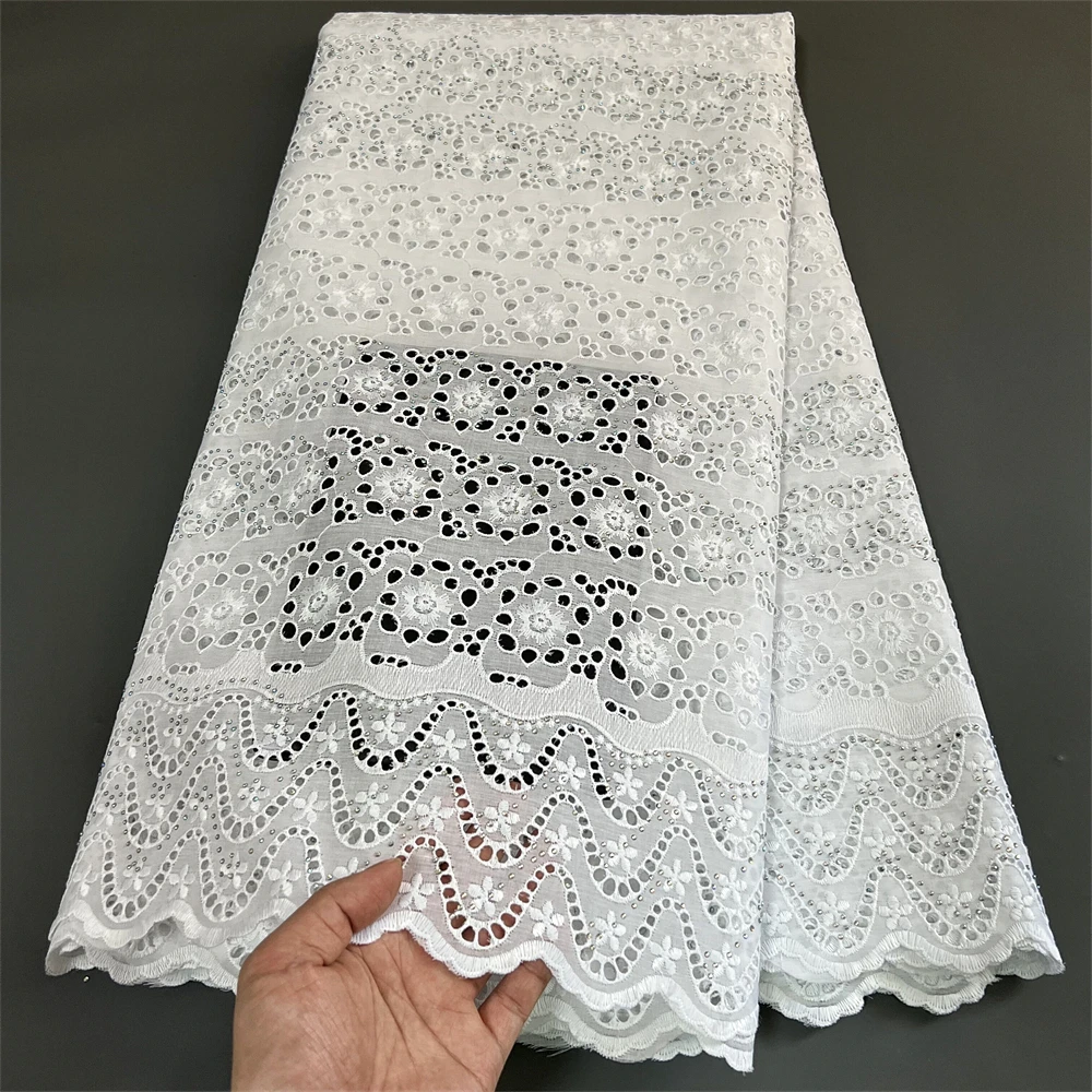 프랑스 레이스 원단 2022 최신 보일 레이스, 아프리카 100% 코튼 원단, 5 야드 hz1147|직물| - AliExpress