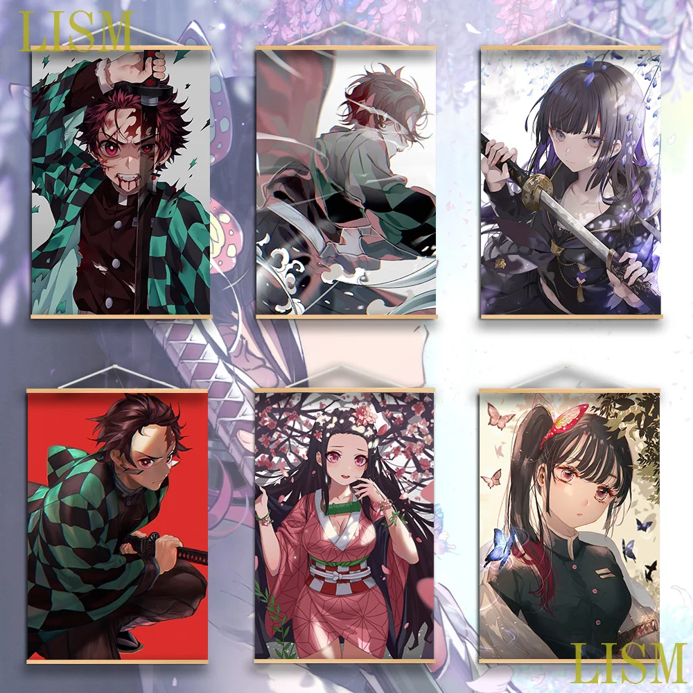 Kimetsu no Yaiba Demon Slayer Tanjirou Zenitsu Nezuko Kanawo Anime ...