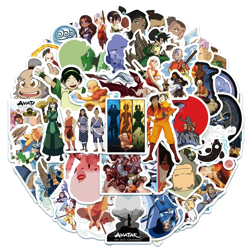 10-30-50pcs-Cartoon-Cartoon-Avatar-letzte-Air-bender-Graffiti-Gep-ck ...