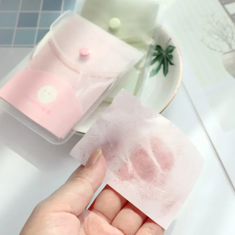 160Pcs-Protable-Facial-Absorbent-Paper-Oil-Control-Wipes-Green-Tea ...