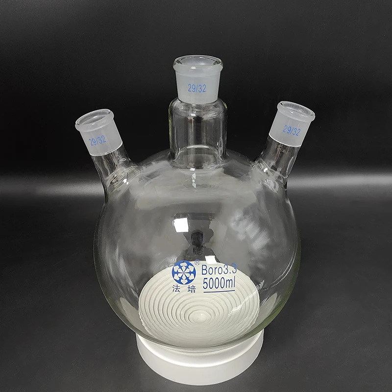 FAPE-Three-necked-flask-oblique-shape-with-three-necks-standard-ground ...