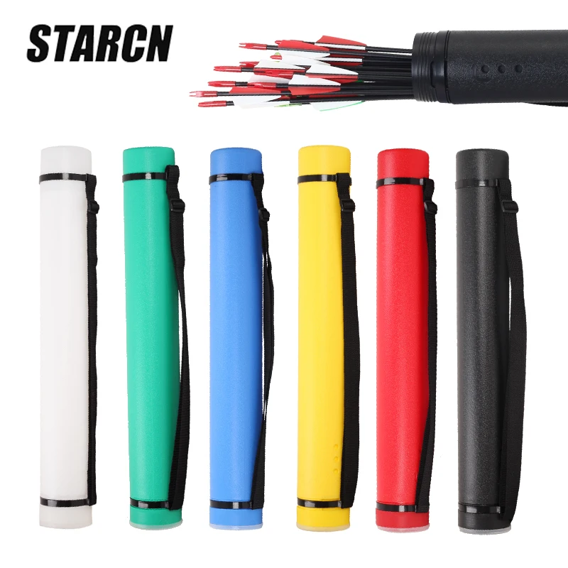 PE-Arrow-Tube-High-Capacity-Six-Color-Telescopic-Adjustable-Arrow ...