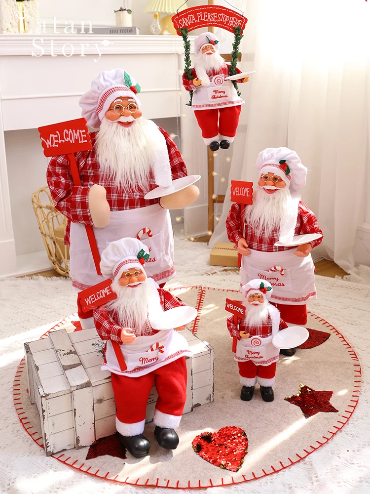 African American Santa Claus Dolls