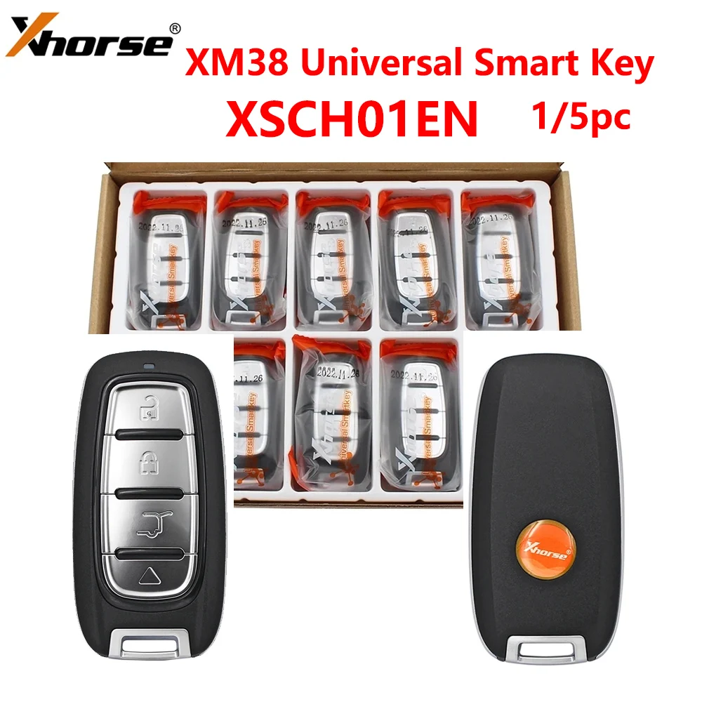 XM38-Universal-Smart-Car-Key-Xhorse-XSCH01EN-KE-LSL-Style-4-Buttons ...