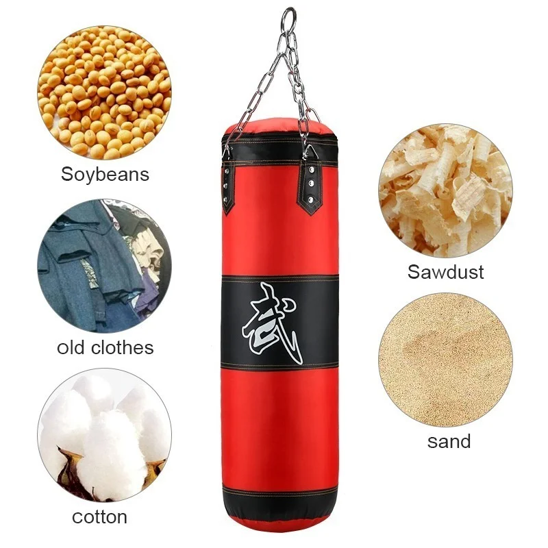 Professional Boxing Punching Bag Sandbag Training Thai Sand Fight ...