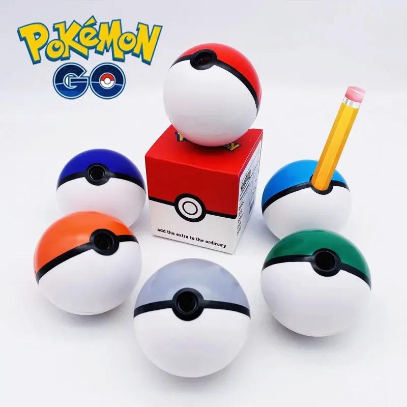 Anime-Pokemon-Poke-Ball-Pencil-Sharpener-Cartoon-Figure-Student-Office ...