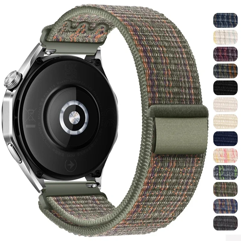 20mm-22mm-Smart-Watch-Strap-for-Amazfit-Balance-GT4-3-2-46mm-Nylon-Loop ...