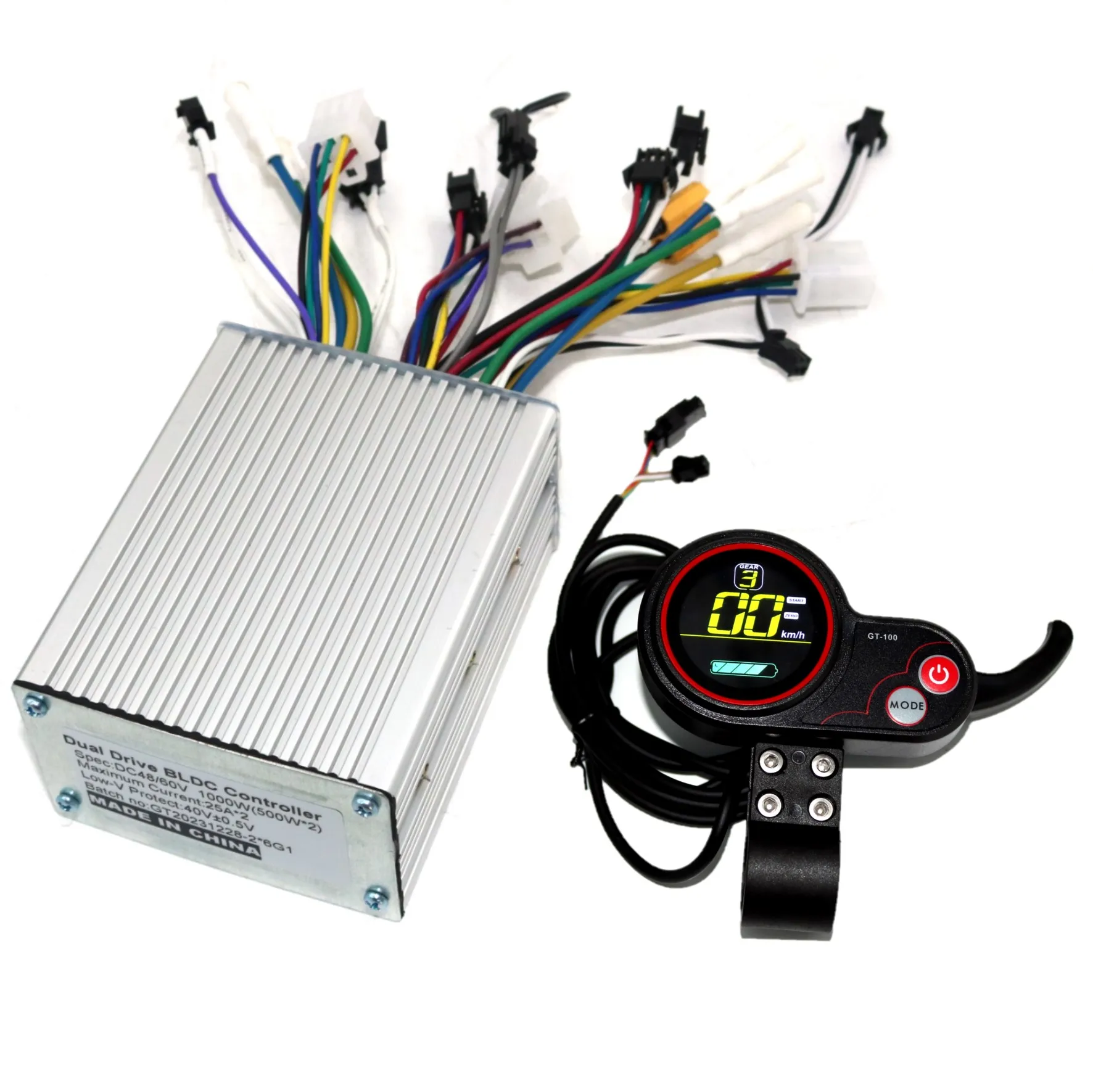 Dual-drive-6MOSFET-48-60V-1000W-500W-2-brushless-DC-electric-scooter ...