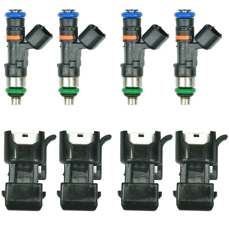 4Pcs-Fuel-Injectors-with-Four-Accessories-52lb-550cc-for-2-7TT-Turbo ...