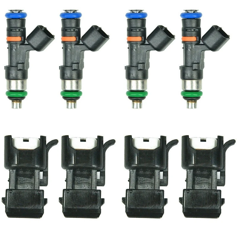 4pcs Fuel Injectors With Four Accessories 52lb 550cc For 2.7tt Turbo ...