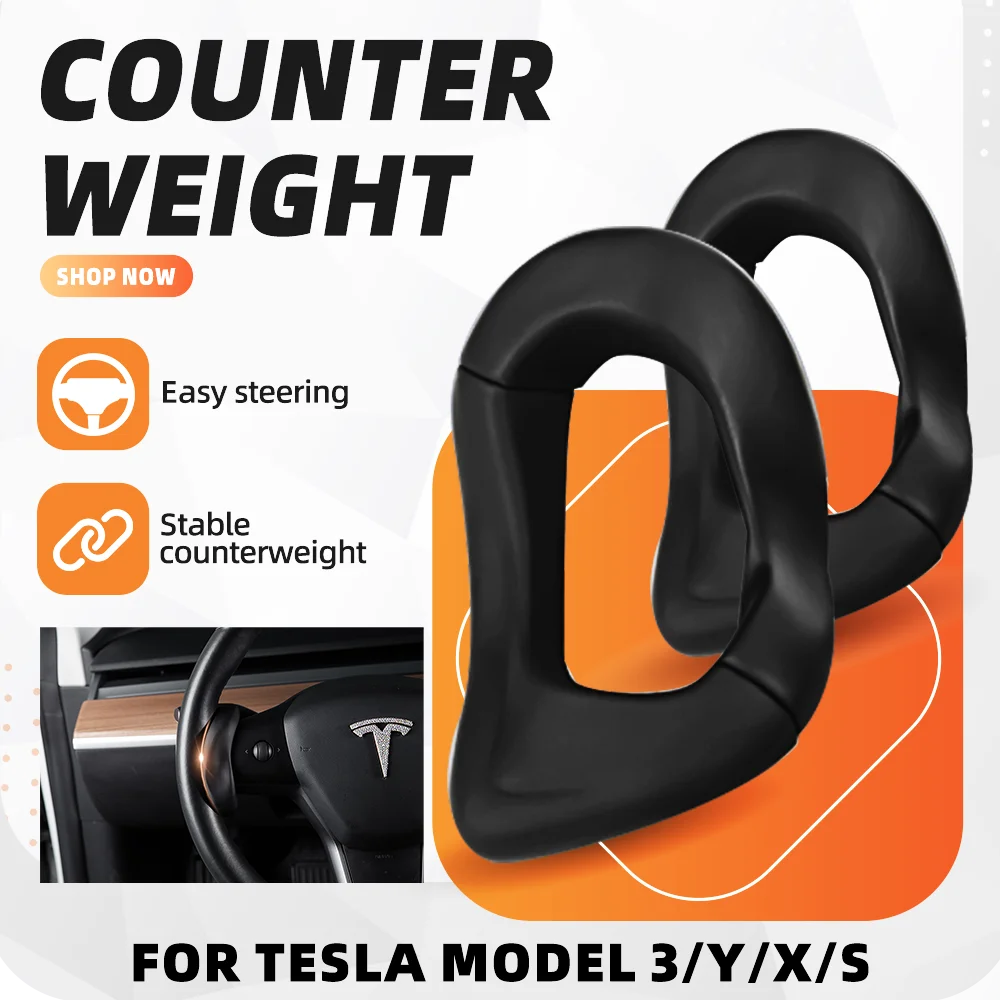 For Tesla Model 3 Y S X Counterweight Ring Autopilot Fsd Automatic ...