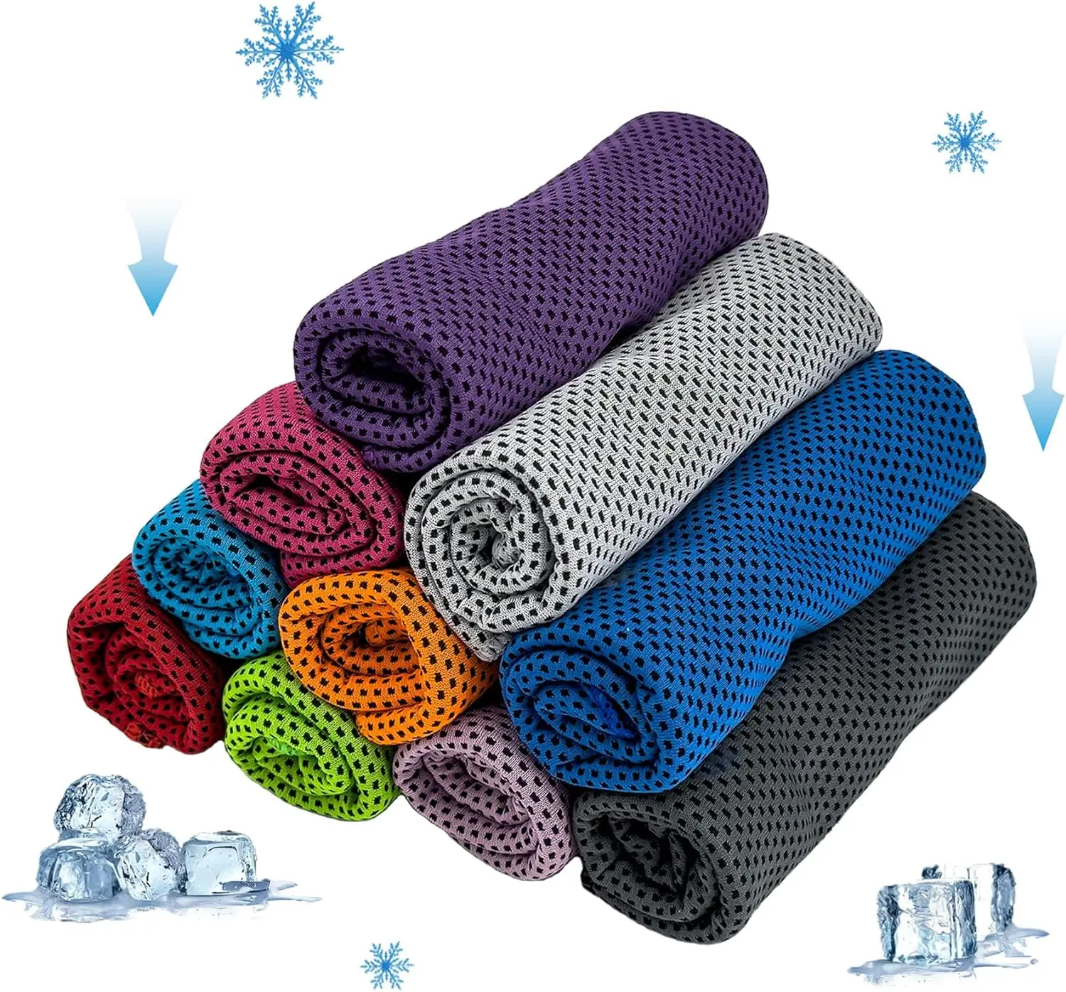 10-Pack-Cooling-Towels-Cool-Towel-Soft-Breathable-Chilly-Towel ...