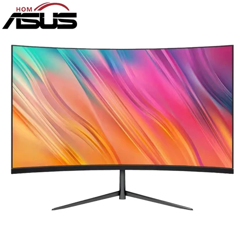 Asushom-24-Polegada-75hz-curvado-monitor-do-jogo-do-pc-va-lcd-hd-para-o ...