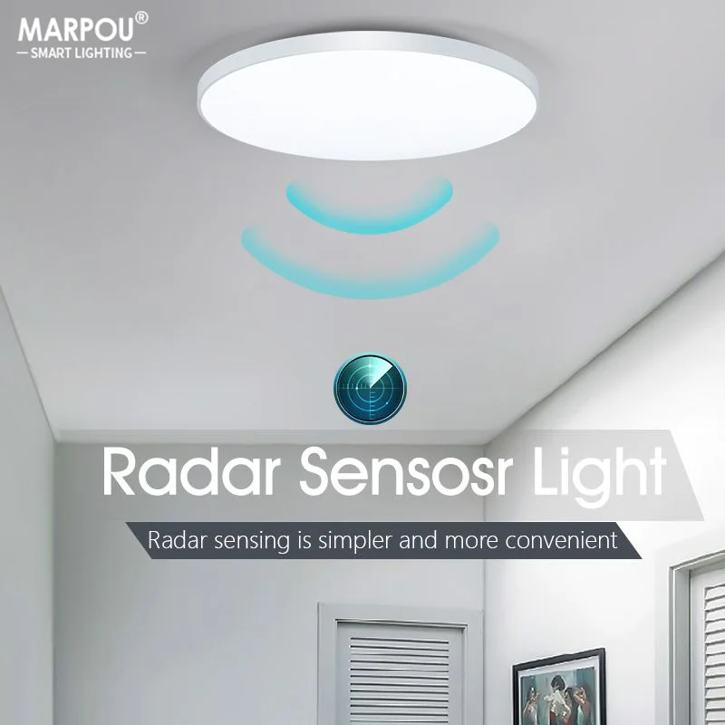 MARPOU-Radar-Sensor-Light-LED-Modern-Ceiling-Lamp-Auto-Delay-Motion ...