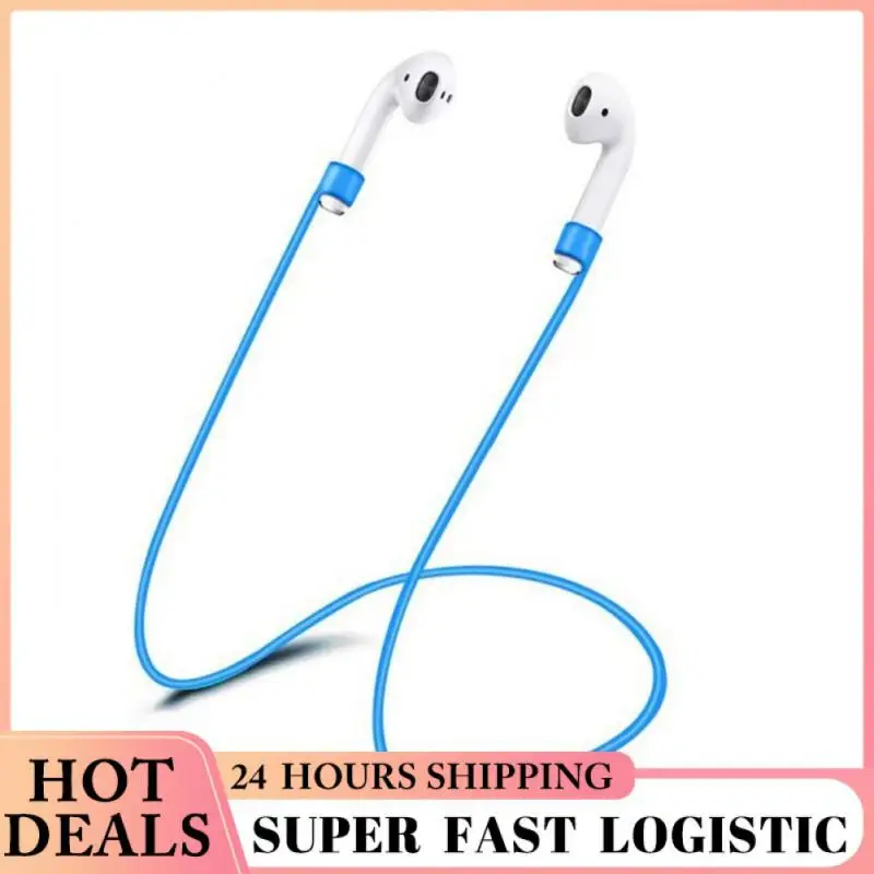 Magnetic-Silicone-Anti-lost-Neck-Strap-Wireless-Earphone-String-Rope ...