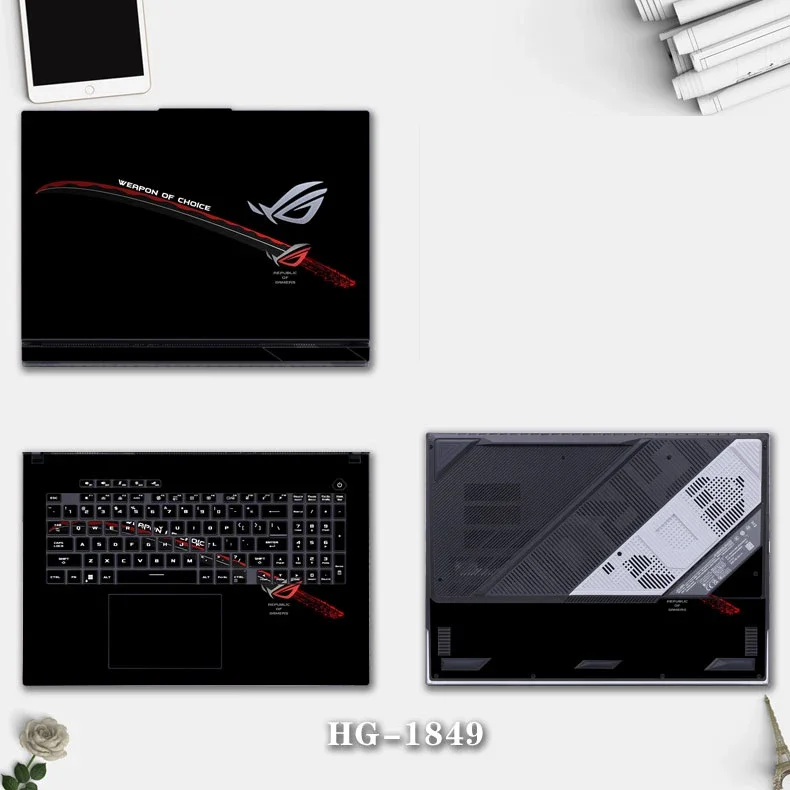 Fashion Laptop Painted Stickers for ASUS ROG Strix G16 (2025) G614 ...