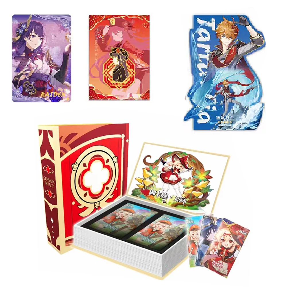 Genshin-Impact-Cards-Anime-Project-TCG-Game-Lumine-Booster-Box ...