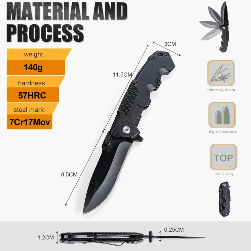 Military Tactical Folding Knife