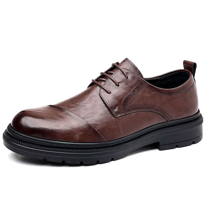 Inek-deri-resmi-ayakkab-Lace-Up-erkekler-oxfordlar-kal-n-alt-erkekler ...