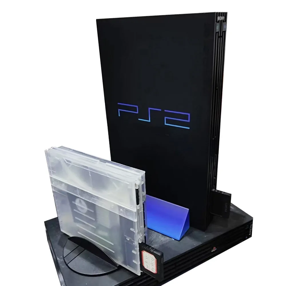 Mini-console-PS2-Slim-console-de-videogame-modificado-placa-de-convers ...