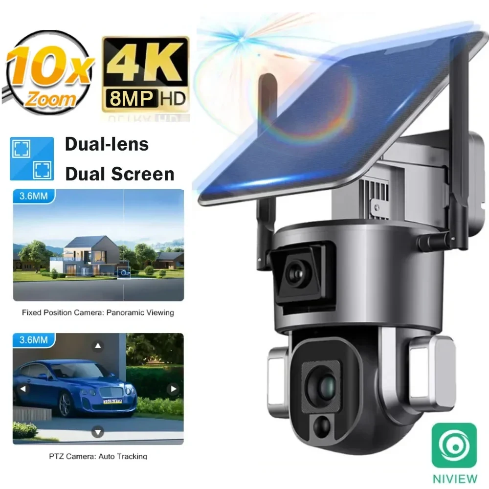 Y5-8MP-4k-HD-Solar-Camera-Outdoor-Wireless-WIFI-4G-Binocular-Solar-PTZ ...