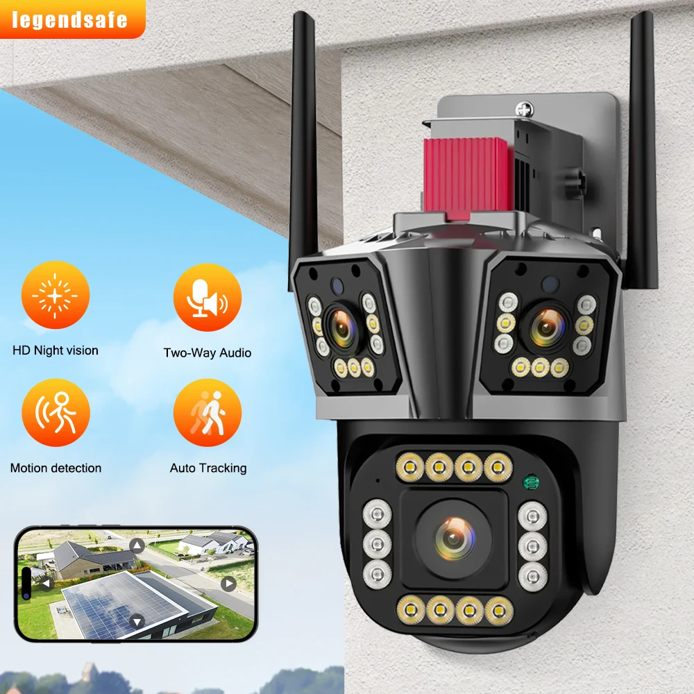 WIFI-IP-Camera-12MP-HD-Three-Lens-PTZ-Camera-Outdoor-Dual-Lens-Motion ...