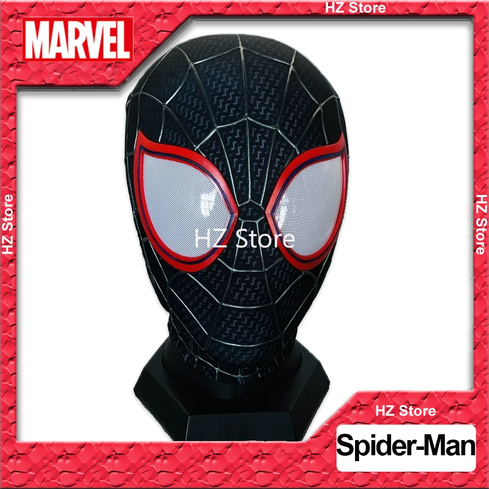 Marvel-Miles-Morales-Spiderman-Mask-with-Faceshell-Lenses-1-1-3D ...