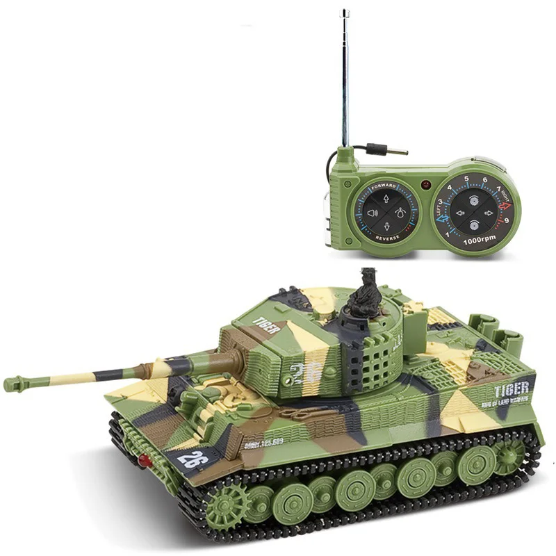 1-72-Mini-RC-Tanks-2117-Model-Military-Electric-Radio-Control-Vehicle ...
