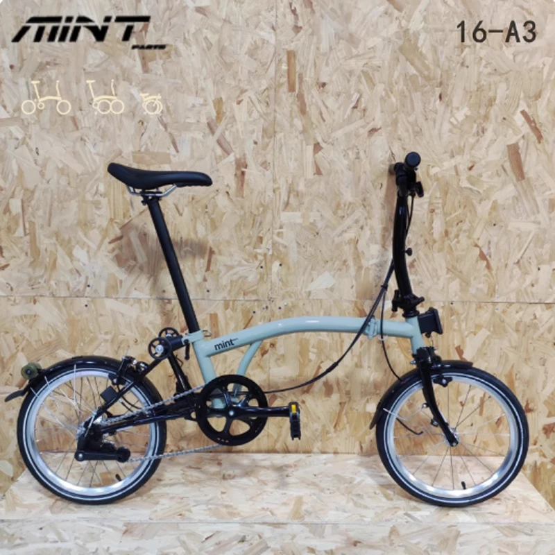MINT A3 16インチ 三段折りたたみ自転車 / シティレジャーバイク インナー3段変速折りたたみ自転車 11.6kg ...