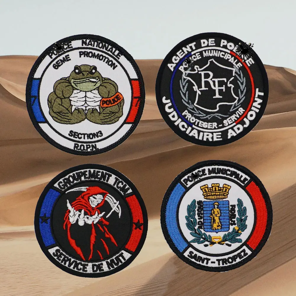 France Tactical Embroidery Patches for Backpacks and Clothing military ...
