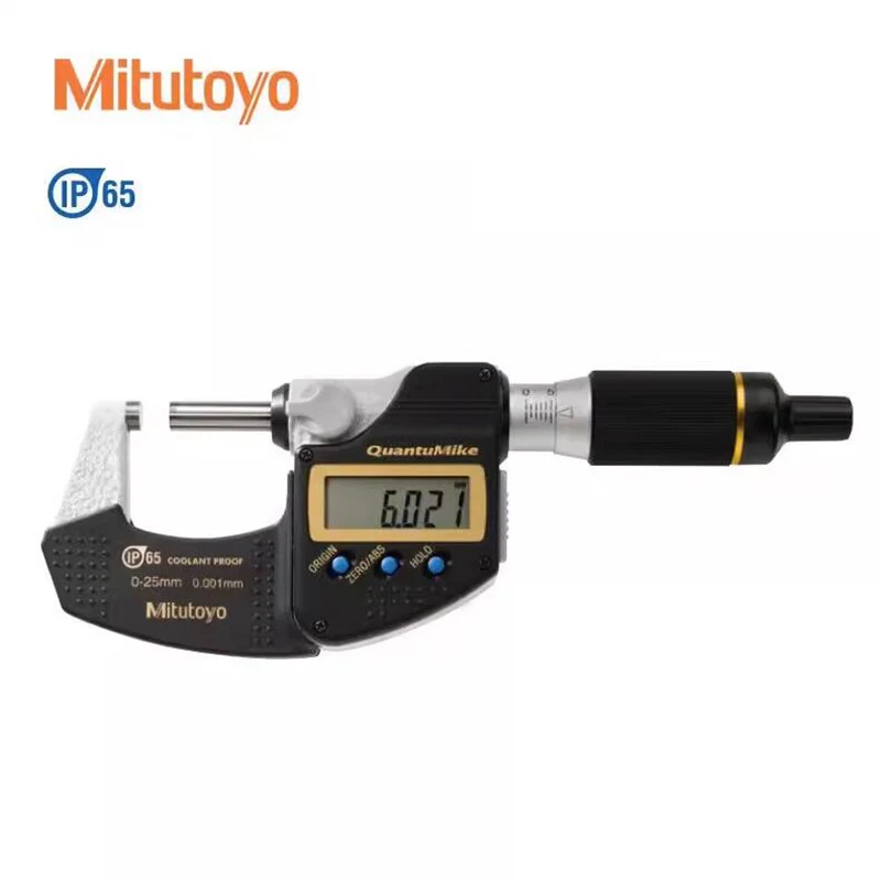 Mitutoyo-IP67-Coolant-proof-Faster-measurement-Micrometer-0-25-25-50-50 ...
