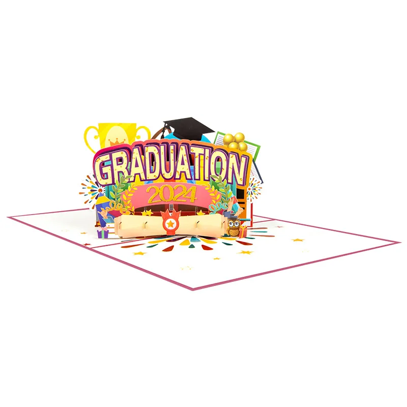 3D Graduation Pop Up Card | Gifts Flash