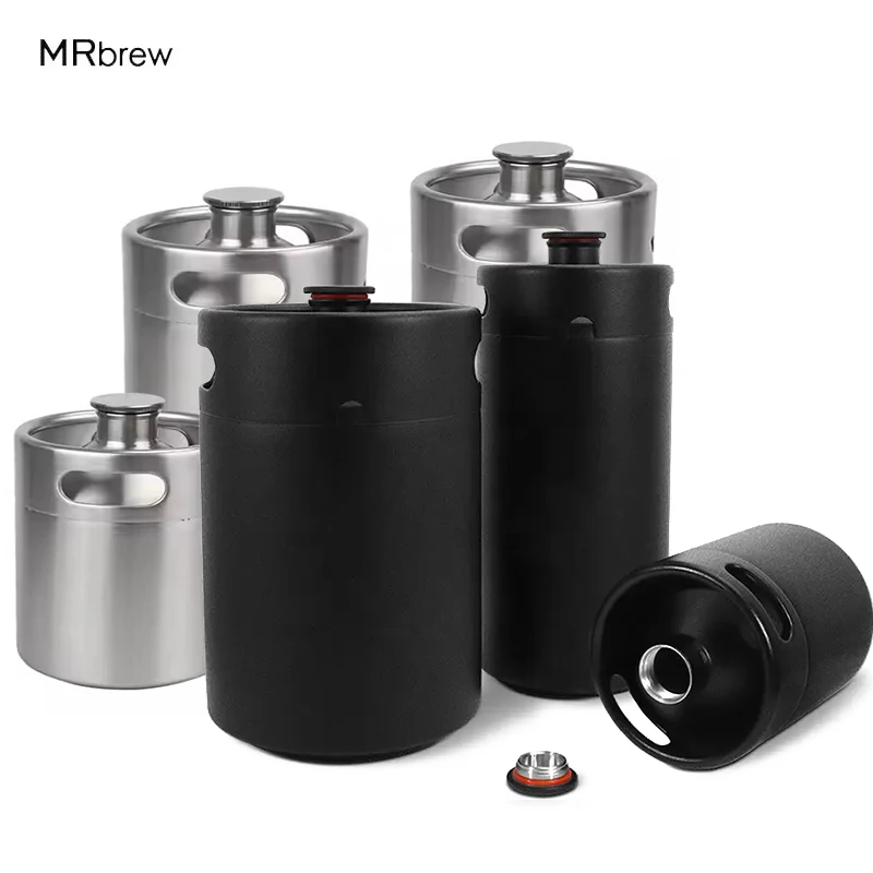 New-Mini-Beer-Keg-Singel-Wall-Beer-Growler-Refillable-Portable-Craft ...