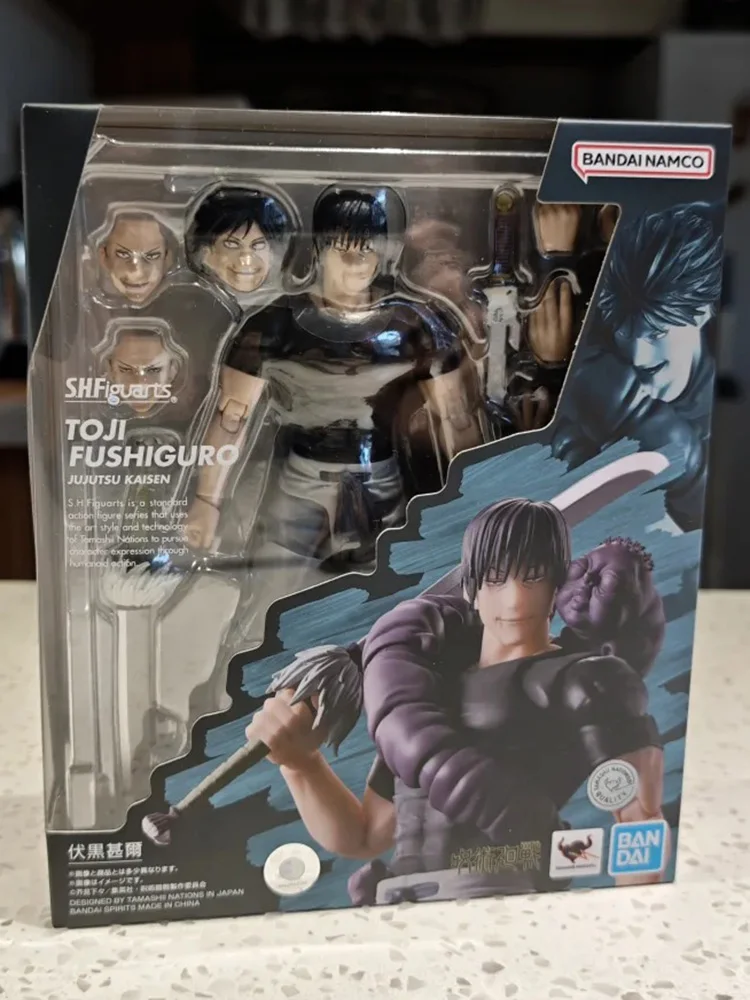 100% Bandai SHF Toji Fushiguro Hidden Inventory Premature Death ...