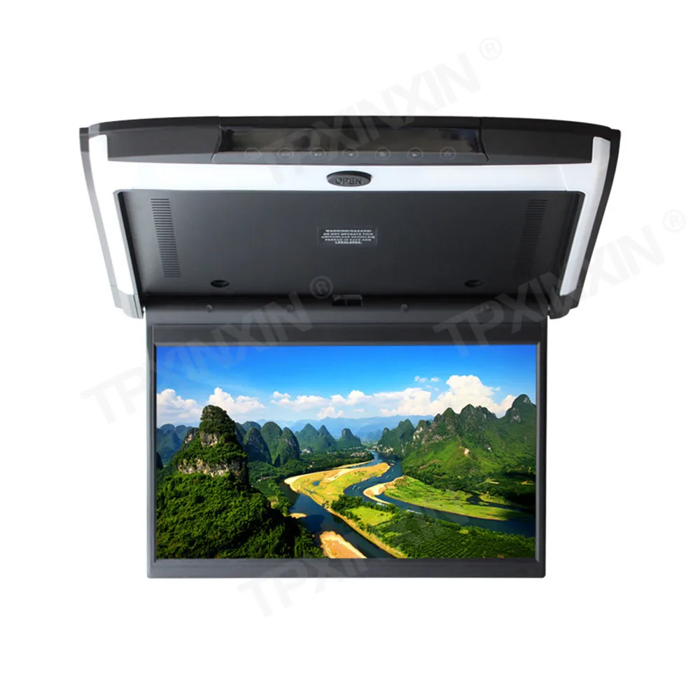 13-Inch-Ultrathin-Car-Monitor-Ceiling-Mount-Roof-For-All-Cars-4K-Video ...
