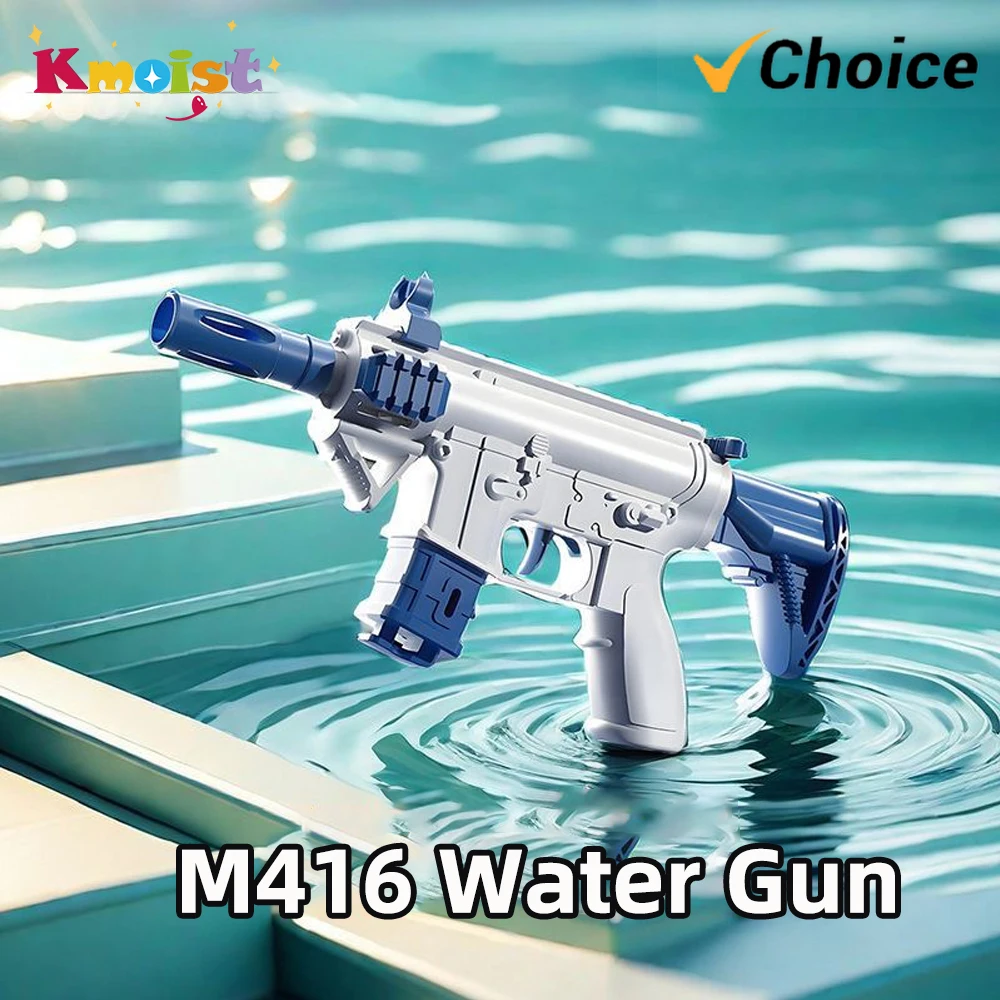 M416-Manual-Water-Gun-High-Pressure-Big-Powered-800ml-Automatic-Pistol ...