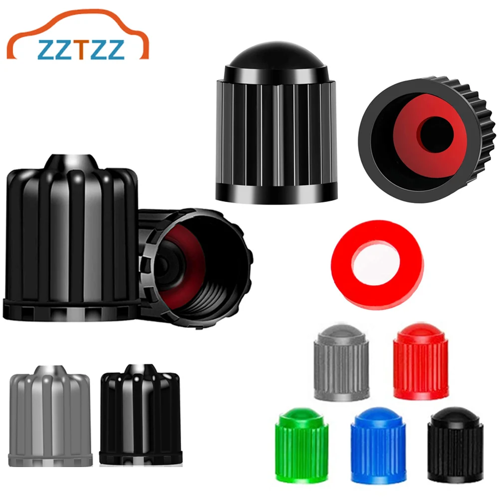 TPMS-Tire-Valve-Caps-with-Rubber-Seal-Plastic-Valve-Dust-Caps-Covers ...