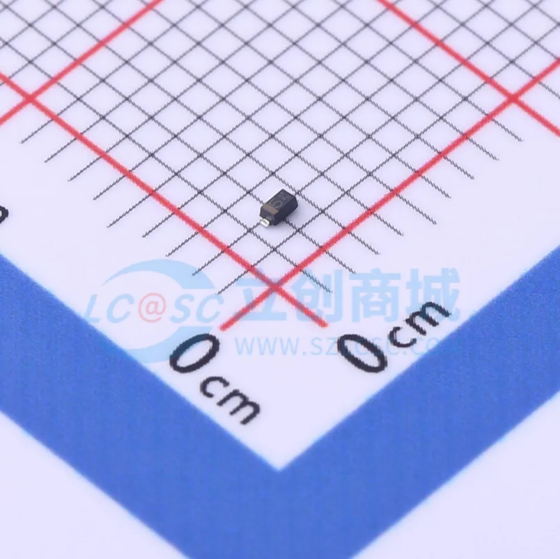 5-RB751G-40T2R-10PCS-SOD-723-30V-200mA-370mV-Schottky-Barrier-Diode ...