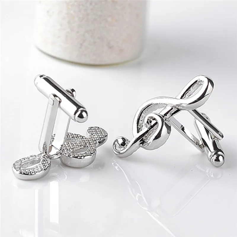 1Pair-Music-Note-Cufflinks-Men-Metal-Cuff-Button-Rock-Romantic-Music ...