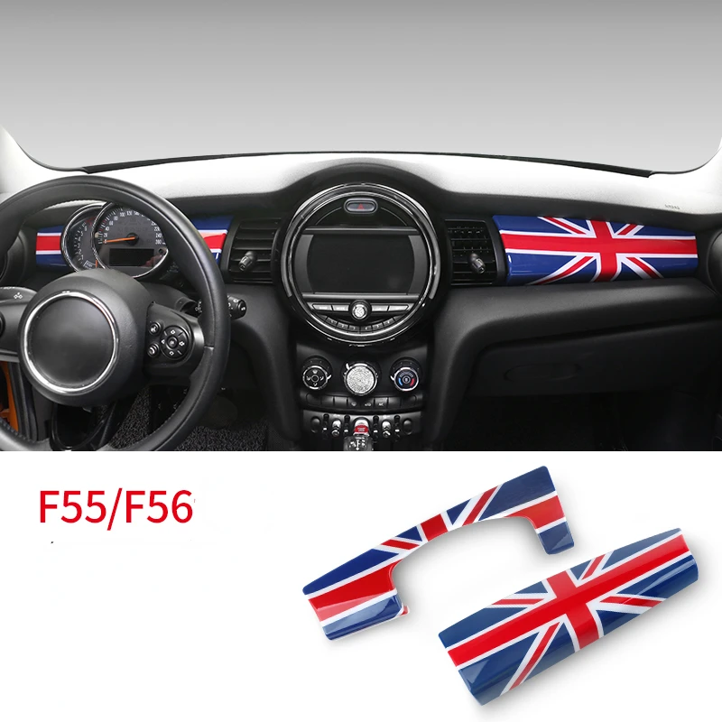 Union-Jack-Car-Dashboard-Trim-Panel-Cover-Sticker-Case-For-Mini-Cooper ...