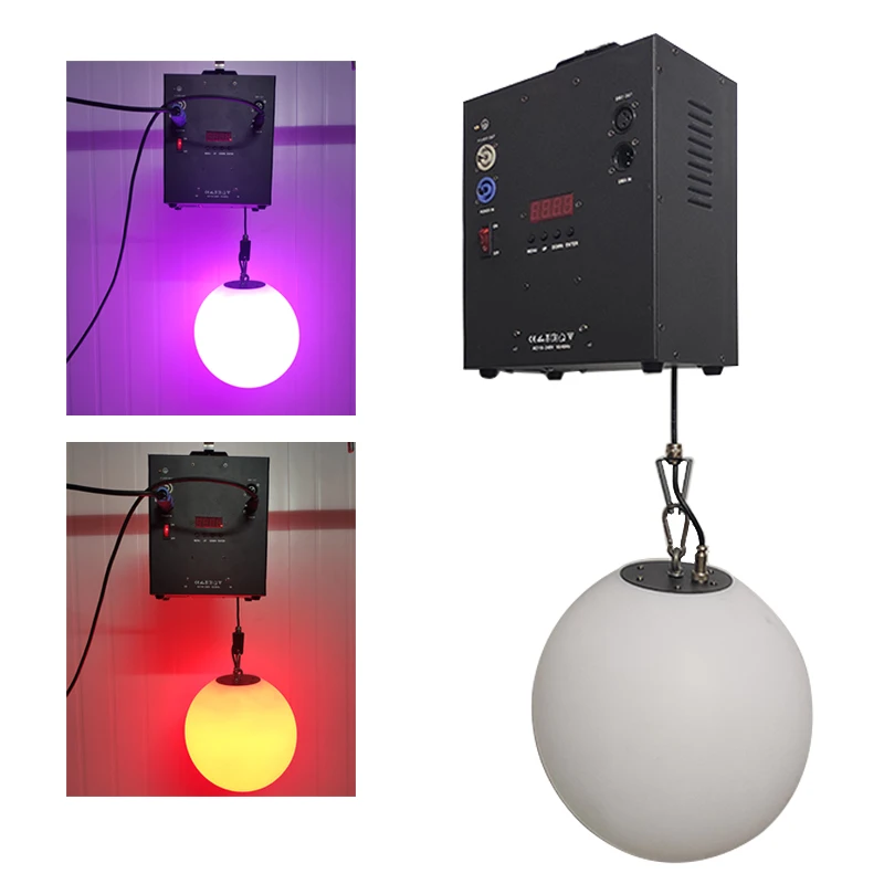 3D Lifting Ball 0-5M Optional DMX512 RGB LED Lifting Height Ball ...