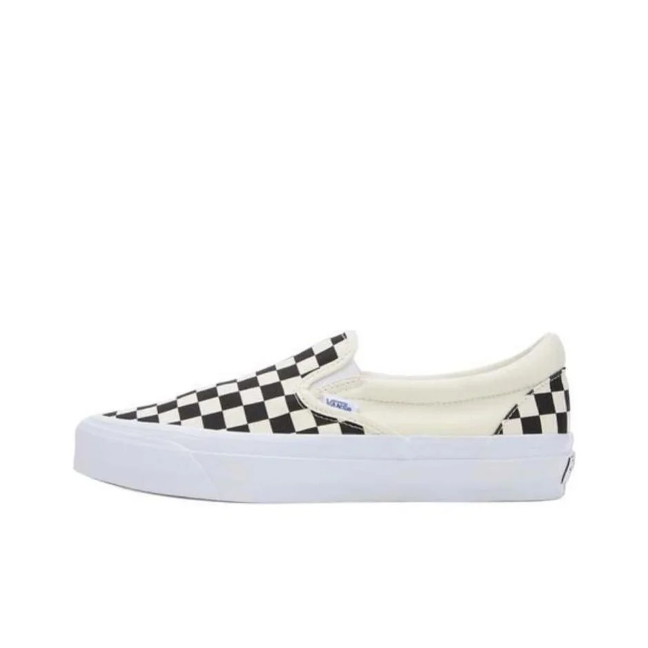 Vans Slip on Abrasion Resistant Low top Skateboard Shoes Unisex Black ...