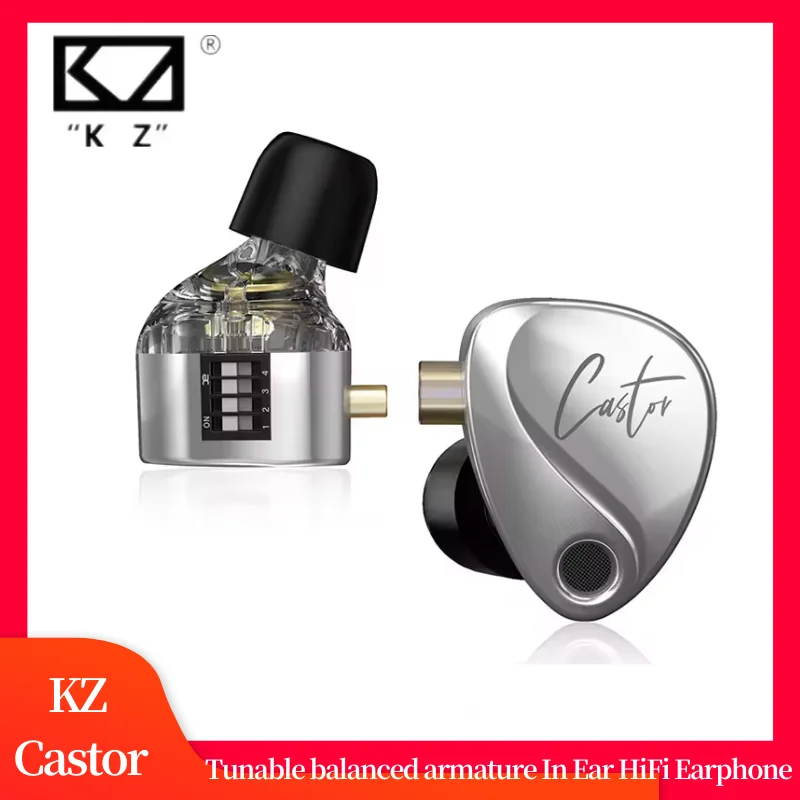 KZ-Castor-auriculares-Hifi-2-din-micos-de-alta-gama-cascos-con-cable-y ...