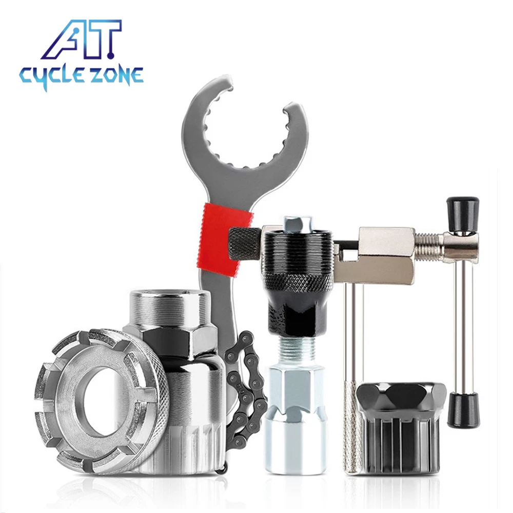 Bicycle Repair Tool Kits MTB Road Flywheel Removal Chain Breaker Cutter ...