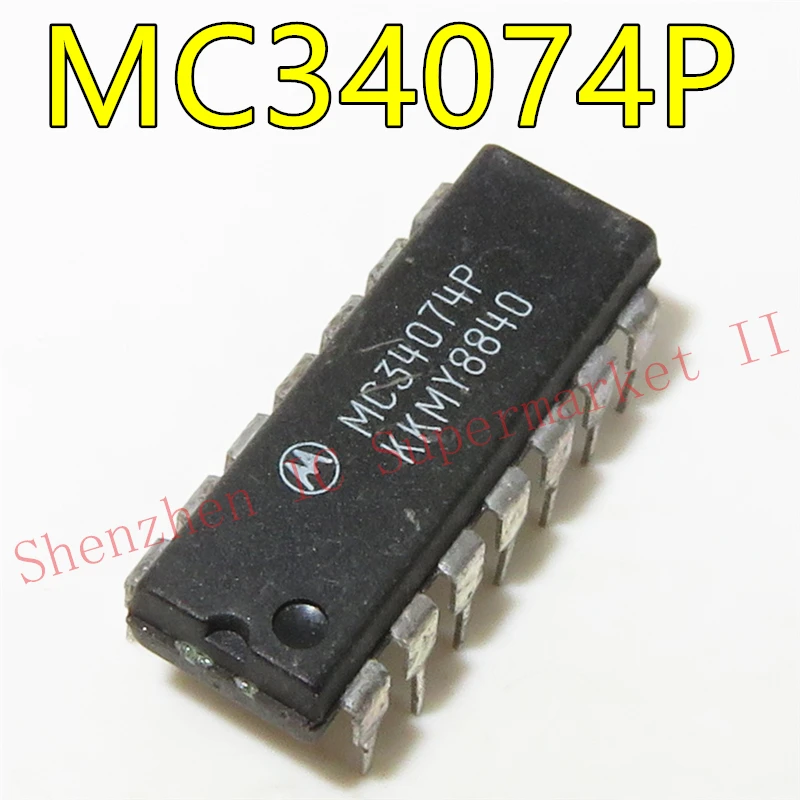 5pcs/lot Mc34074p Mc34074ap Mc34074a Mc34074 Dip-14 - Integrated ...