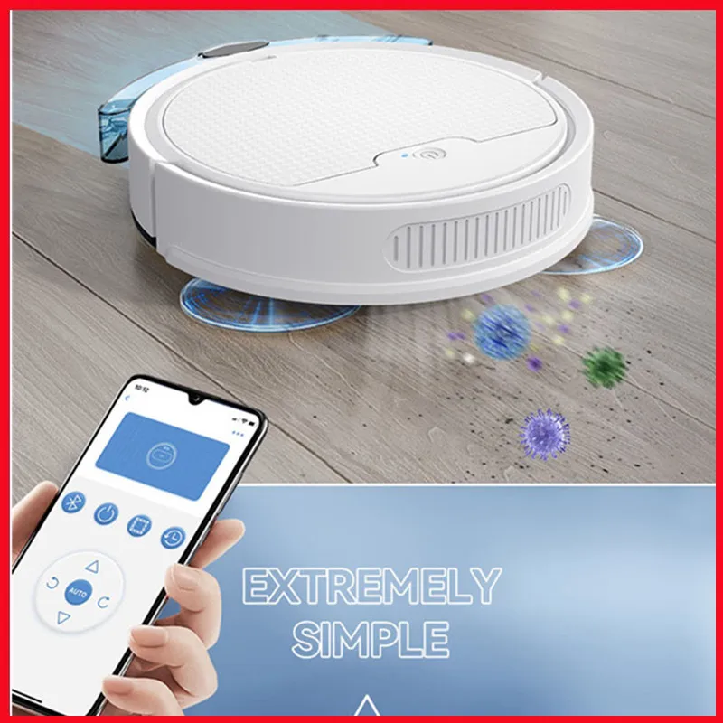 Lazy-APP-Remote-Control-Smart-Sweeping-Robot-3-In-1-Automatic-Anti-drop ...