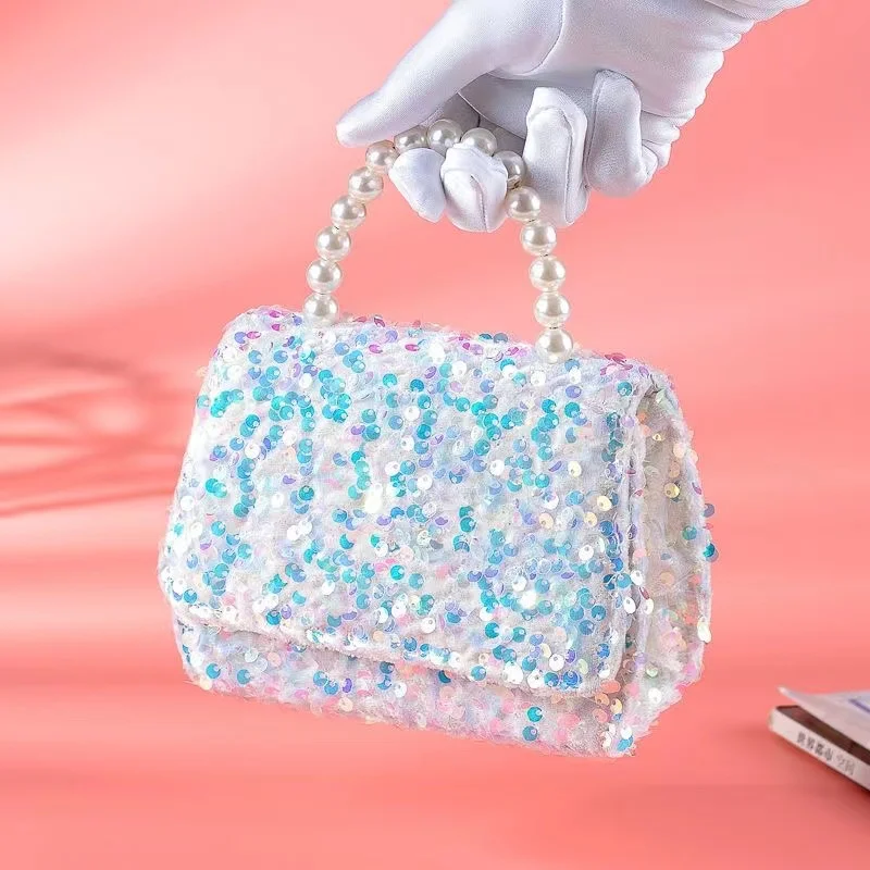 Small-Sequin-Handbag-Pearl-Handle-Party-Hand-Bags-Cheap-Wedding-Attend ...